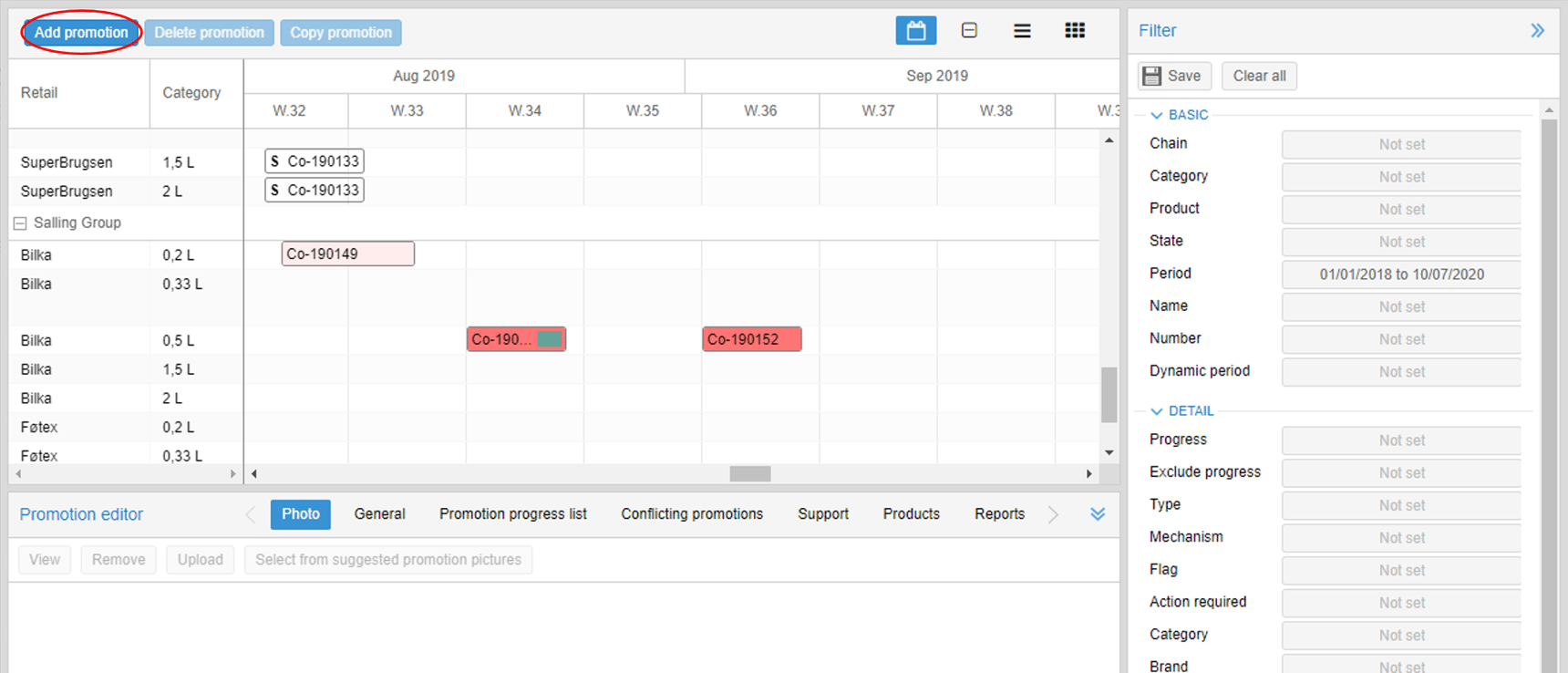 How to create a promotion in effectmanager front end