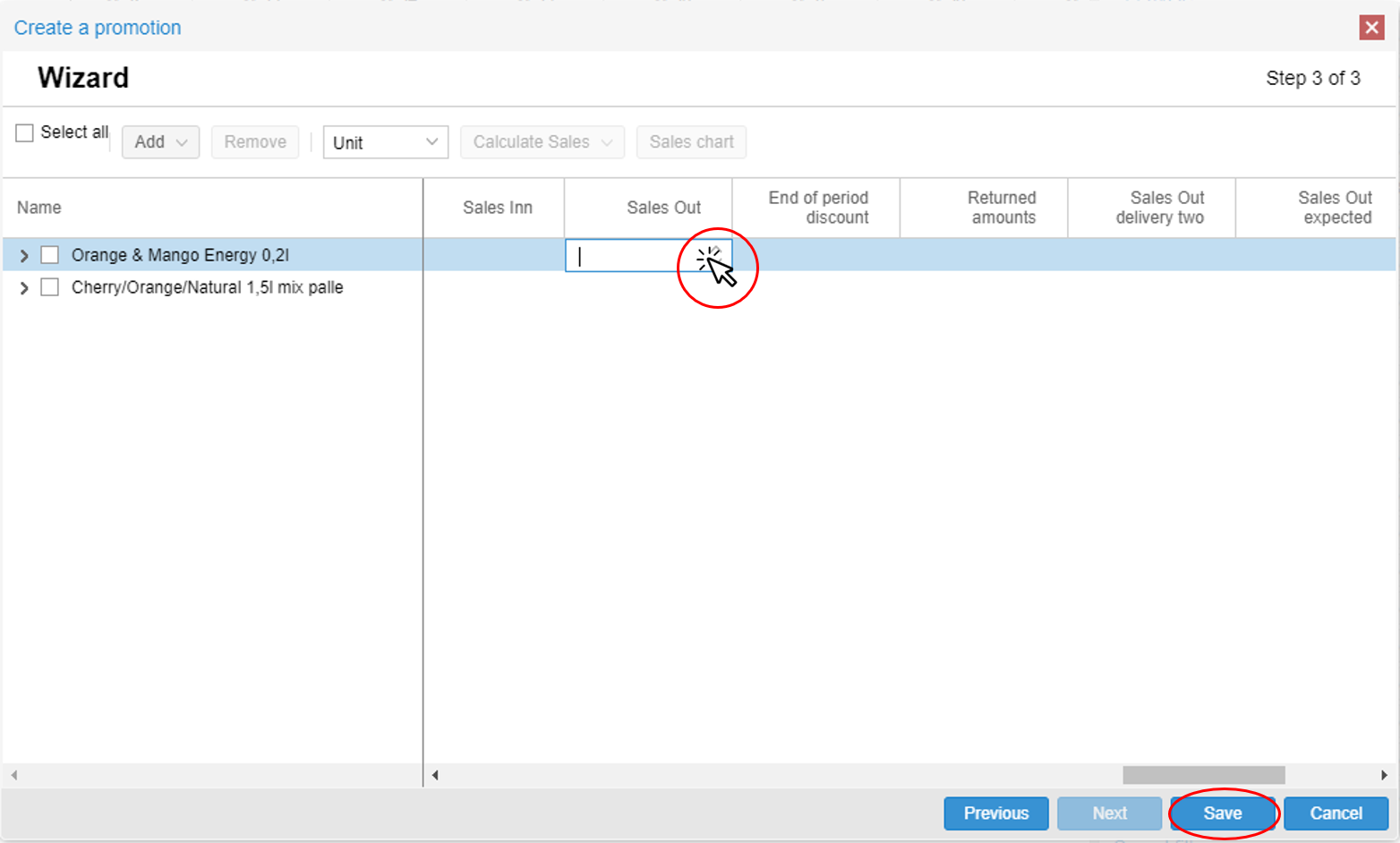 How to create a promotion in effectmanager front end