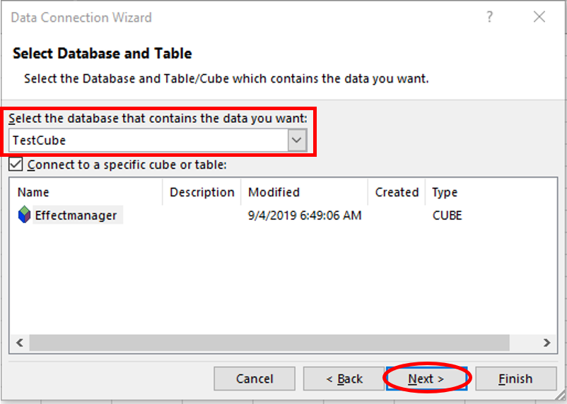 How to connect to an Azure cube in Excel