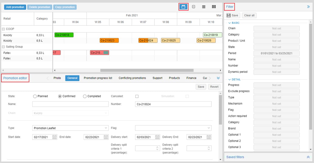 How to use Promotion Scheduler views
